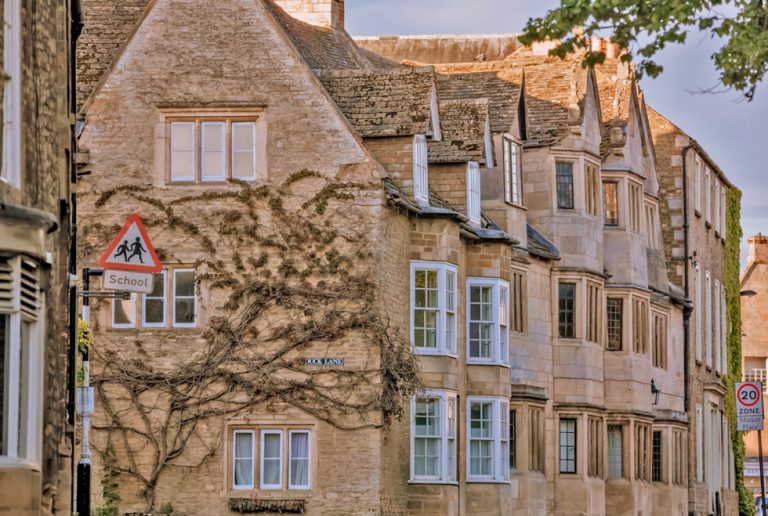 Oundle, the historic market town in Northamptonshire